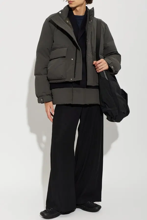 Sacai Insulated Jacket With Stand-up Collar
