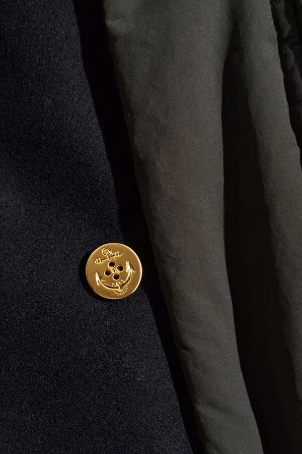 Sacai Insulated Jacket With Stand-up Collar