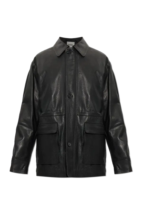 ARMA Leather Jacket "mavis - Black