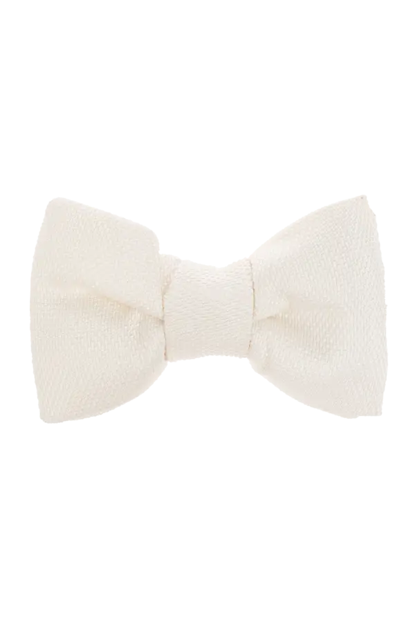 TOM FORD Silk Bow Tie - Cream