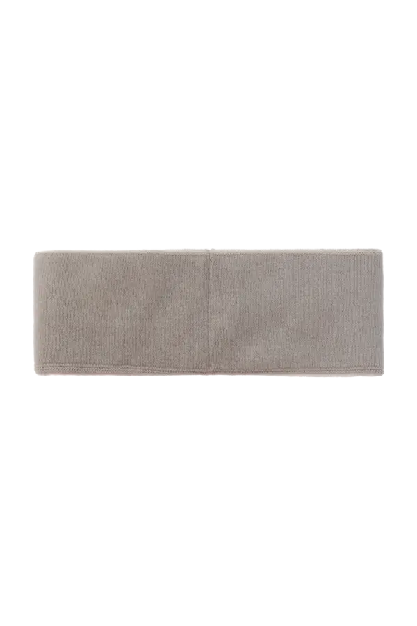 Moschino Headband With Logo - Cream