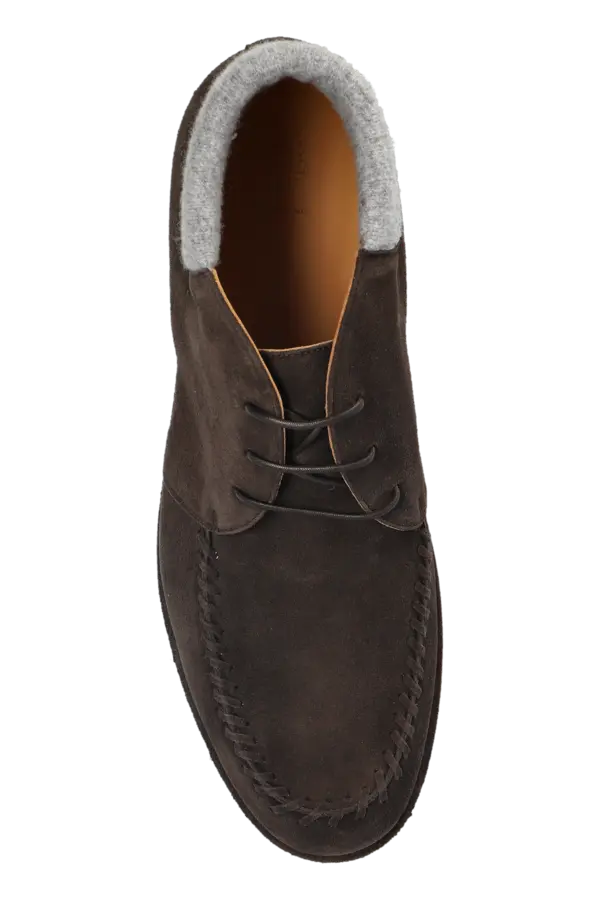 Eleventy Leather Ankle Boots