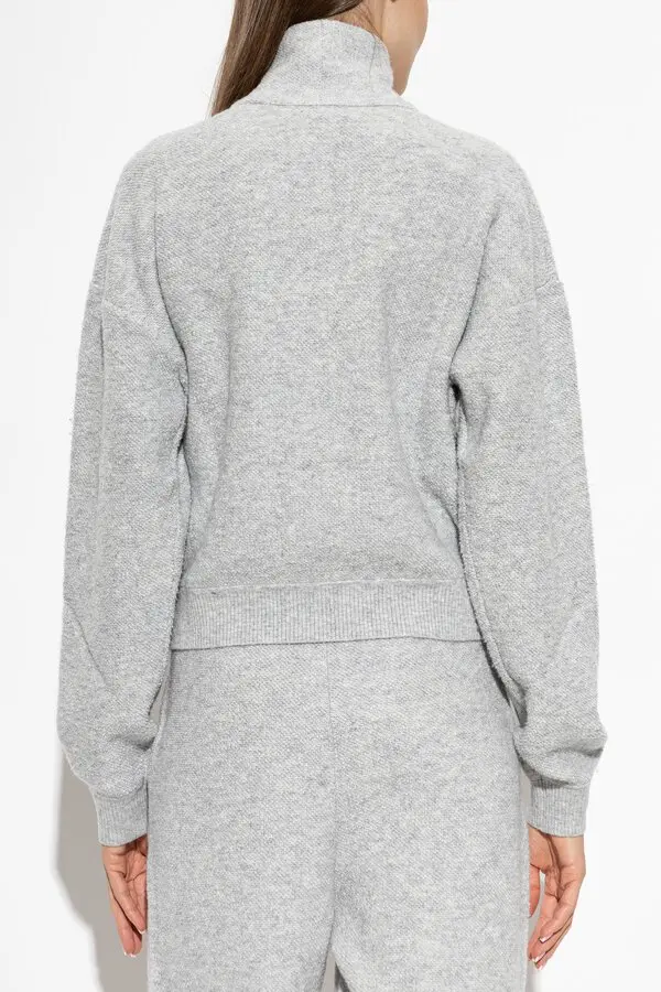 Victoria Beckham Wool Sweater With Pocket