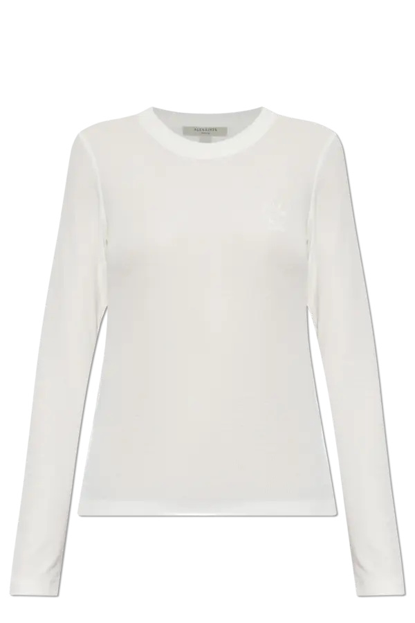 ALLSAINTS Riona" Top With Long Sleeves - Cream