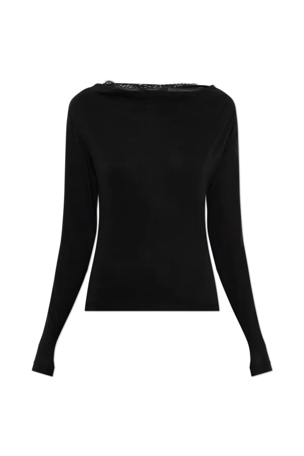 ALLSAINTS Top ‘hallie - Black