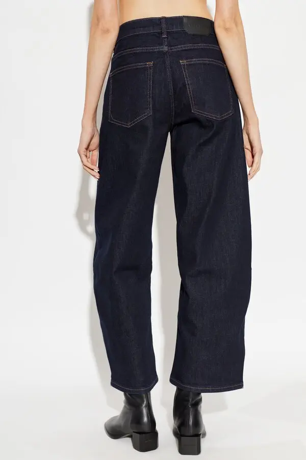 ALLSAINTS Sadie Barrel' Straight-leg Jeans