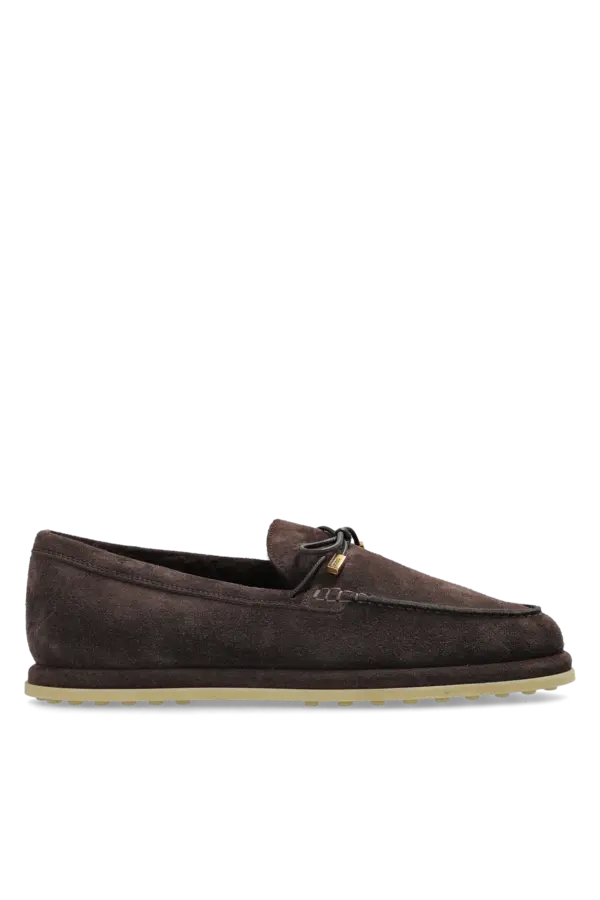 TOD'S Suede 'loafers' Shoes - Brown