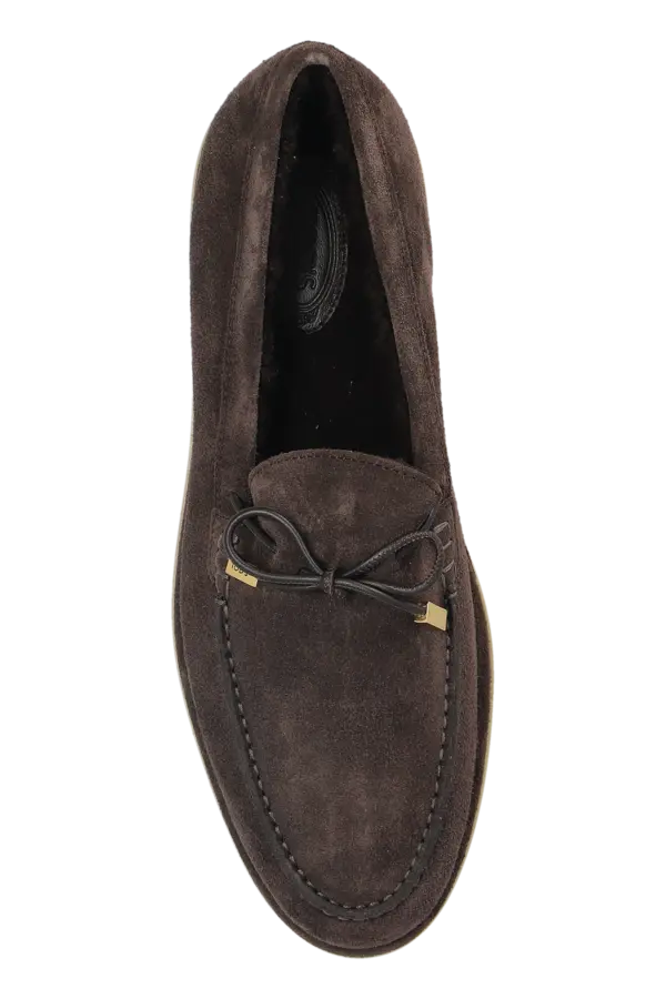 TOD'S Suede 'loafers' Shoes