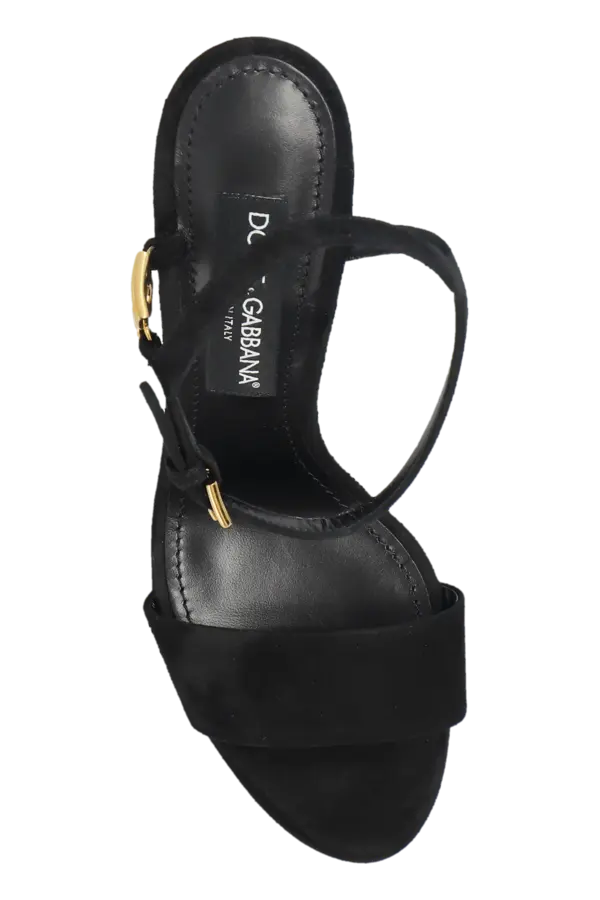 Dolce & Gabbana Suede Platform Sandals