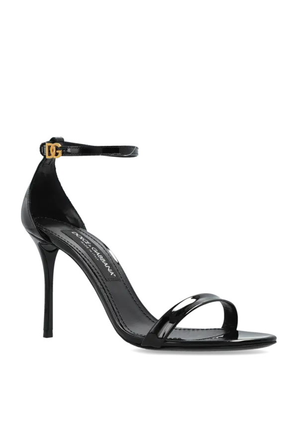 Dolce & Gabbana Leather Heeled Sandals