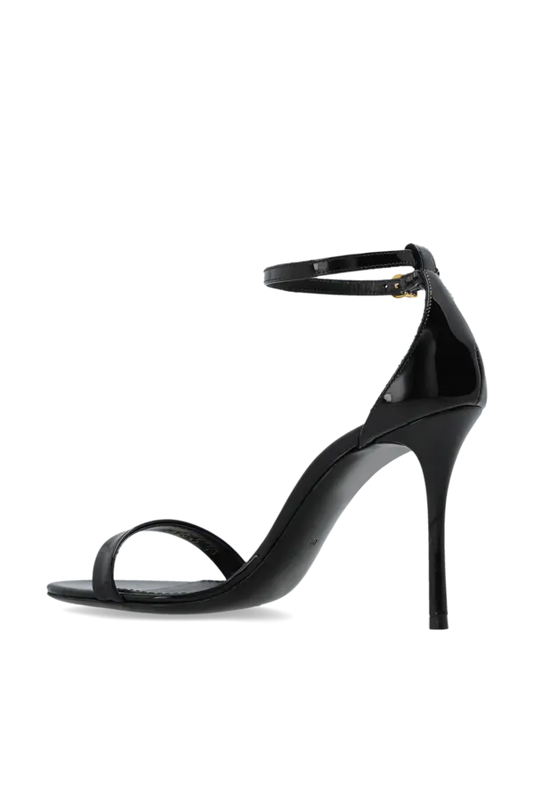 Dolce & Gabbana Leather Heeled Sandals