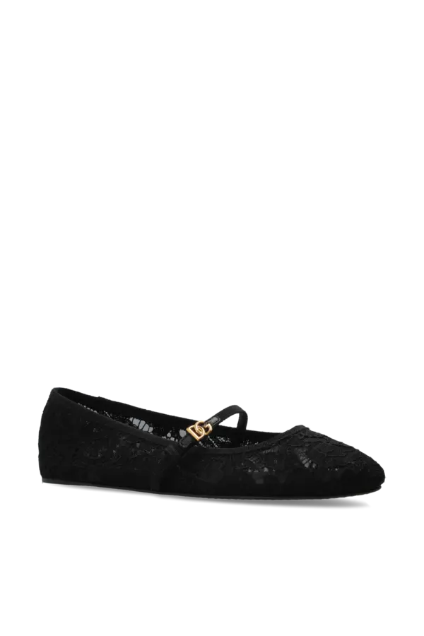 Dolce & Gabbana Lace Ballet Flats