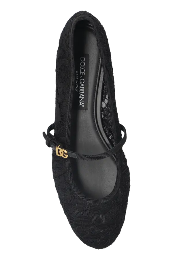 Dolce & Gabbana Lace Ballet Flats