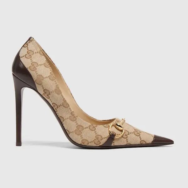 Gucci Donna Pump Gg Canvas