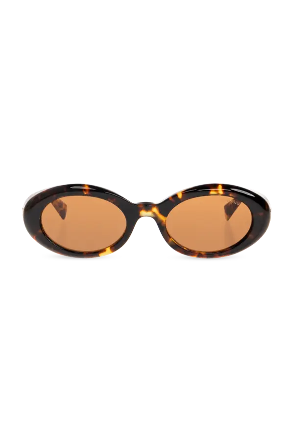 Miu Miu Smu B09’ Sunglasses - Brown