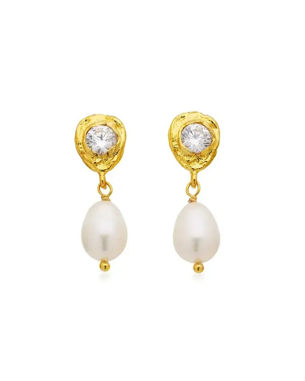 AMBER SCEATS Sidra Earrings - Gold