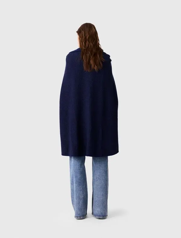 Maje Longline Cape Cardigan