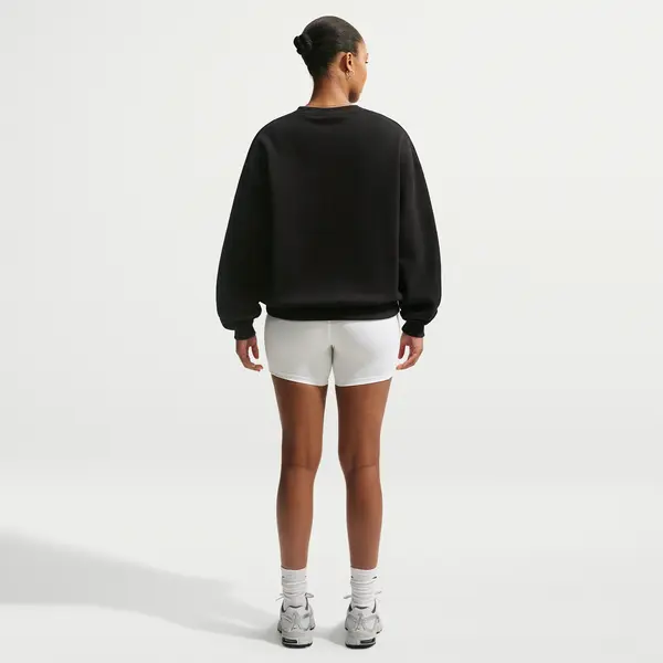 Nike Studio Fleece Medium Weight Oversized Graphic Crew