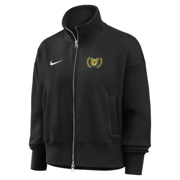 Nike College Phoenix Fleece Track Jacket - Black
