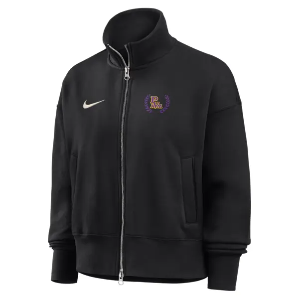 Nike College Phoenix Fleece Track Jacket - Black