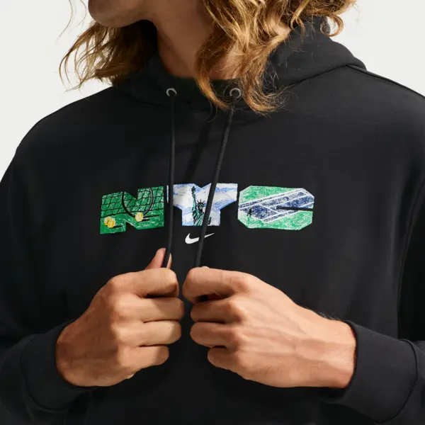 Nike Court Pullover Hoodie - Black
