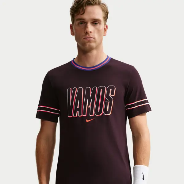 Nike Carlos Alcaraz Court Dri-fit Tennis T-shirt - Red