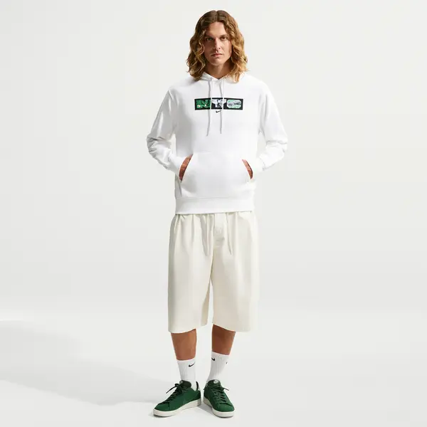Nike Court Pullover Hoodie - White