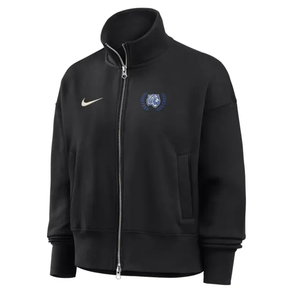 Nike College Phoenix Fleece Track Jacket - Black