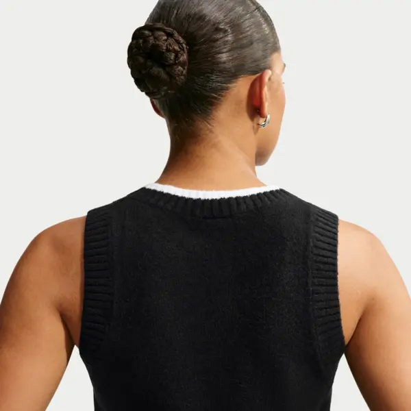 Nike Chill Knit Loose Sweater Vest - Black