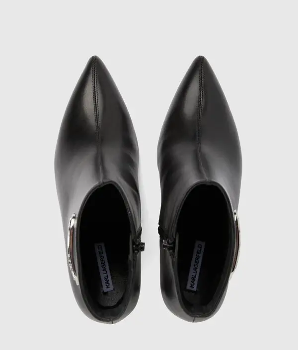 Karl Lagerfeld Sienna Signature Ankle Boots
