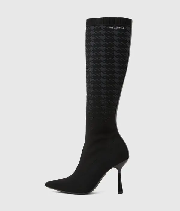 Karl Lagerfeld Pandara Knee-high Boots - Black