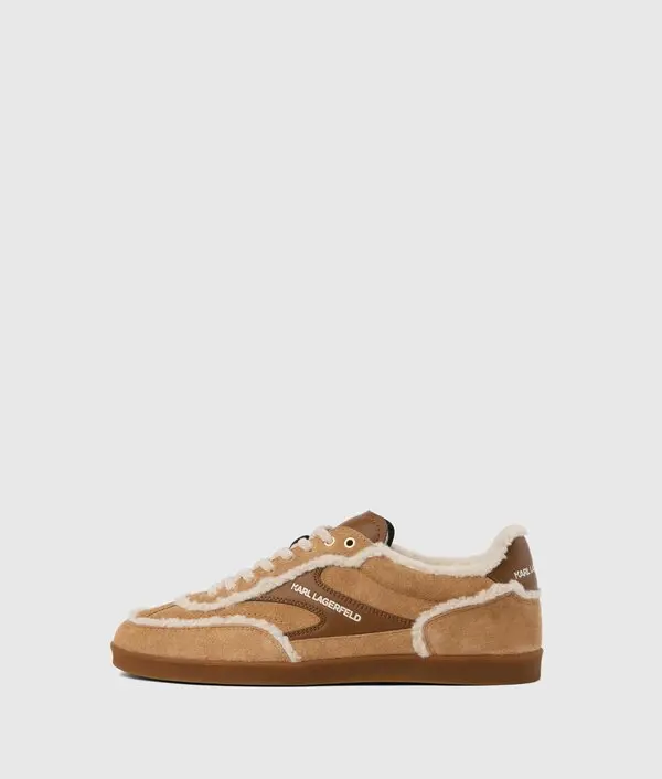 Karl Lagerfeld Kandidate Suede Sneakers - Brown