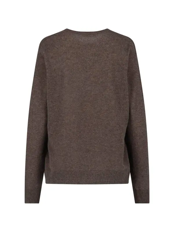 THE ROW Cashmere Phora Sweater - Brown