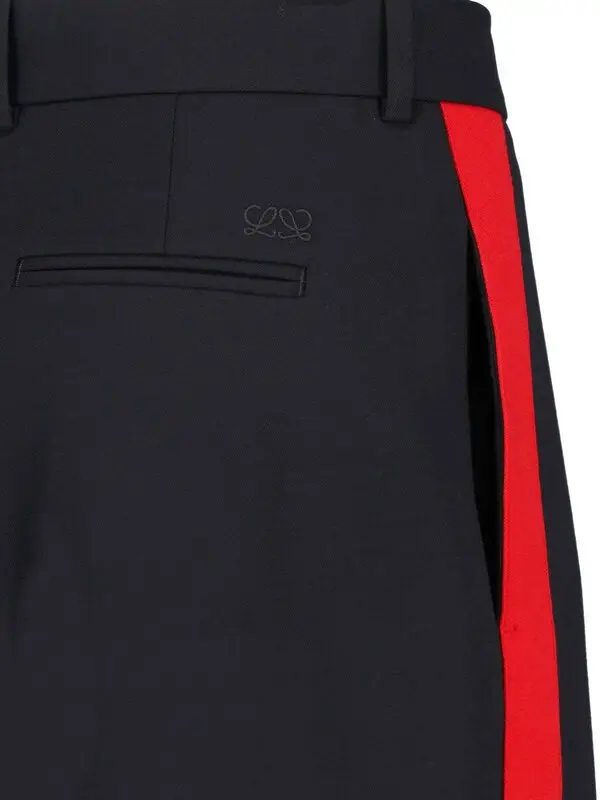 Loewe Pants In Viscose And Wool Blend
