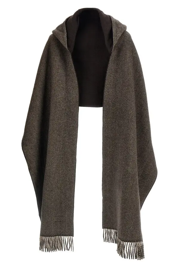 Brunello Cucinelli Scarf With Reversible Hood