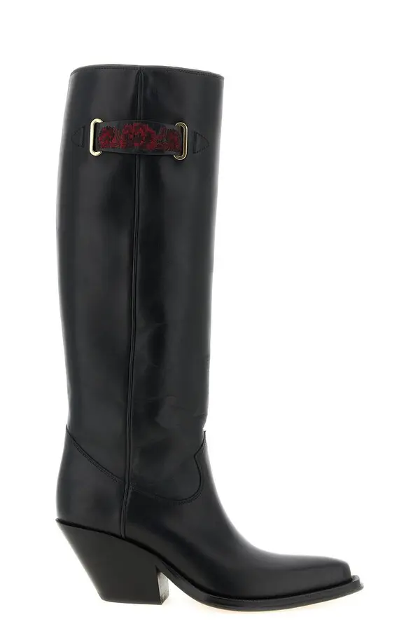 Chloé Azelan' Boots - Black