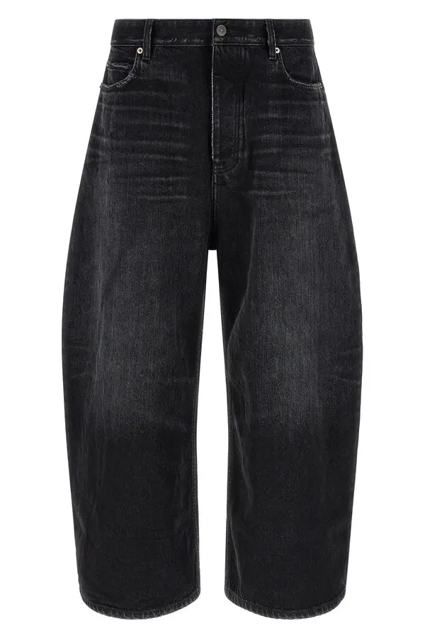 Balenciaga Incurvati' Jeans - Black