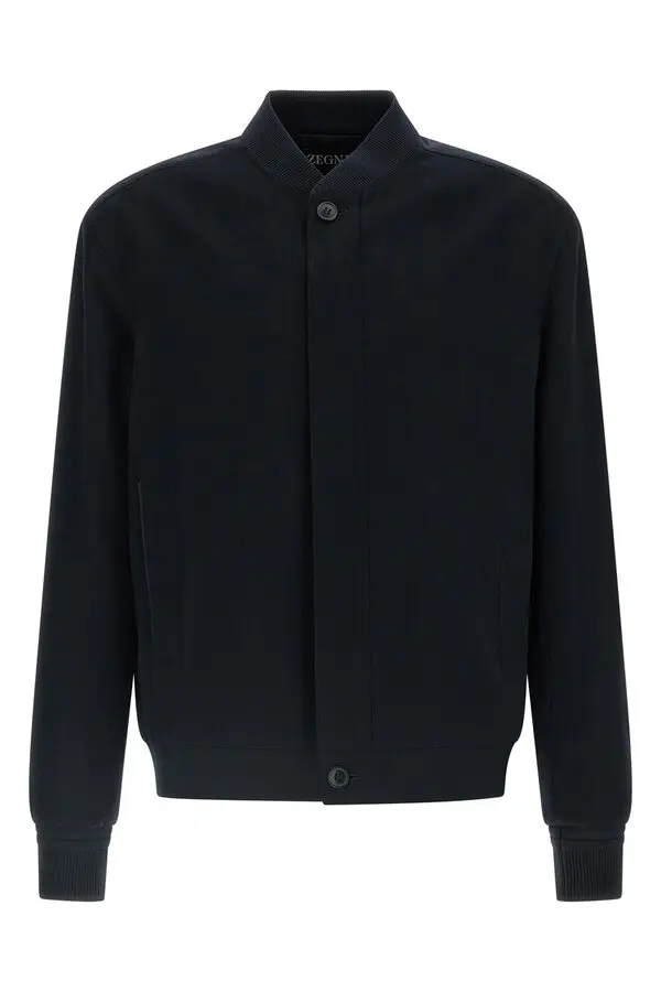 Zegna Oasis Cashmere Bomber Jacket