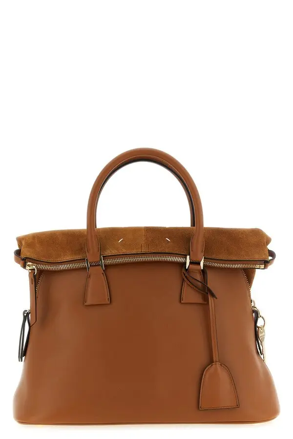 MAISON MARGIELA 5ac Soft' Medium Shoulder Bag - Brown
