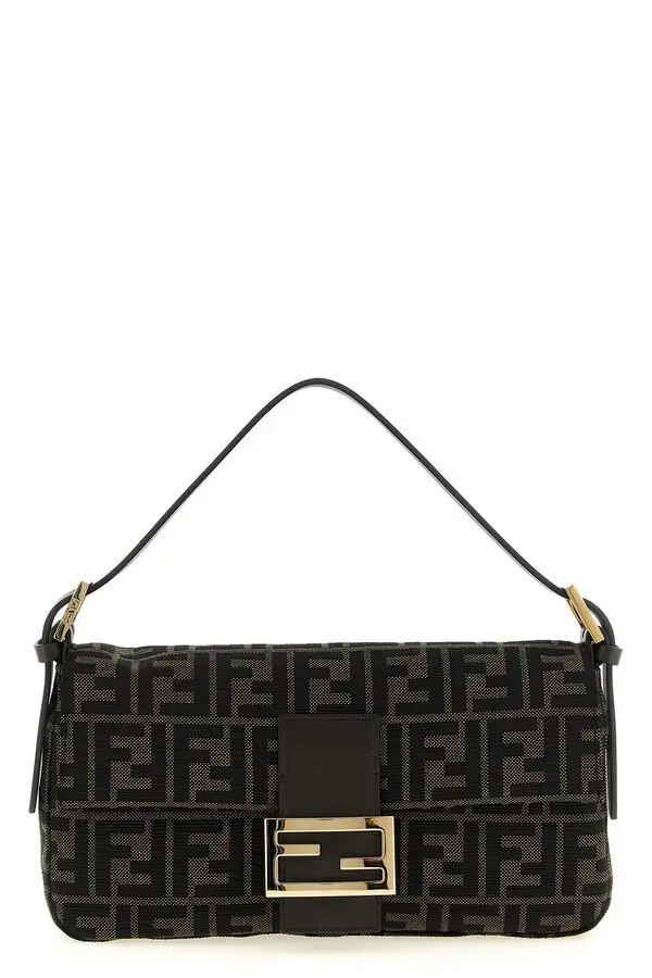 Fendi Baguette 26424' Shoulder Bag - Brown