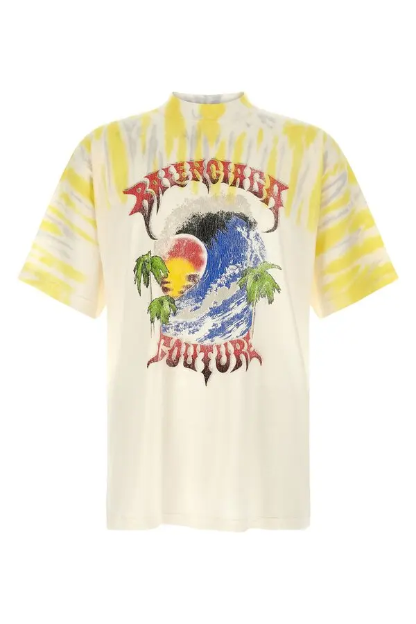 Balenciaga Extreme Tie Dye' T-shirt - Multi