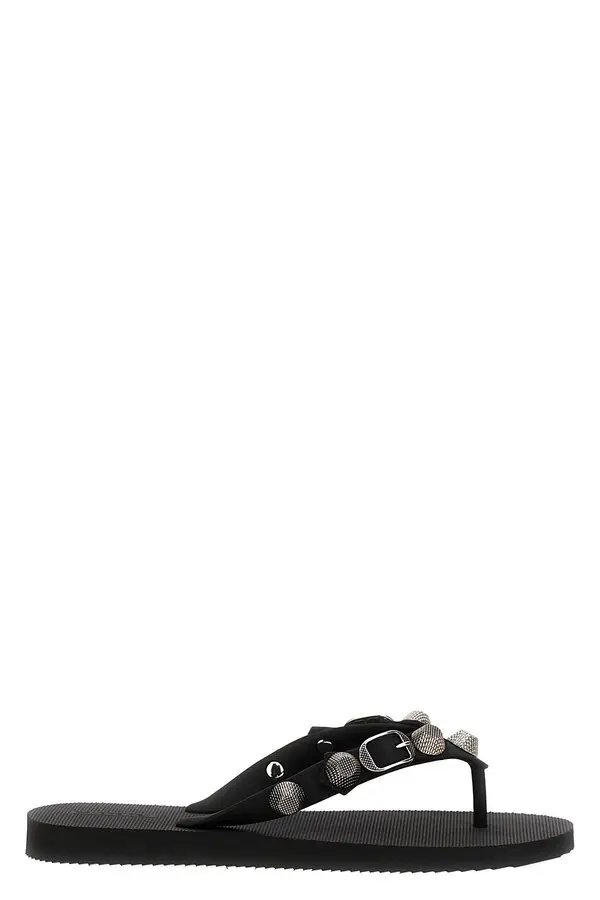 Balenciaga Holiday Capsule 'cagole' Thong Sandals