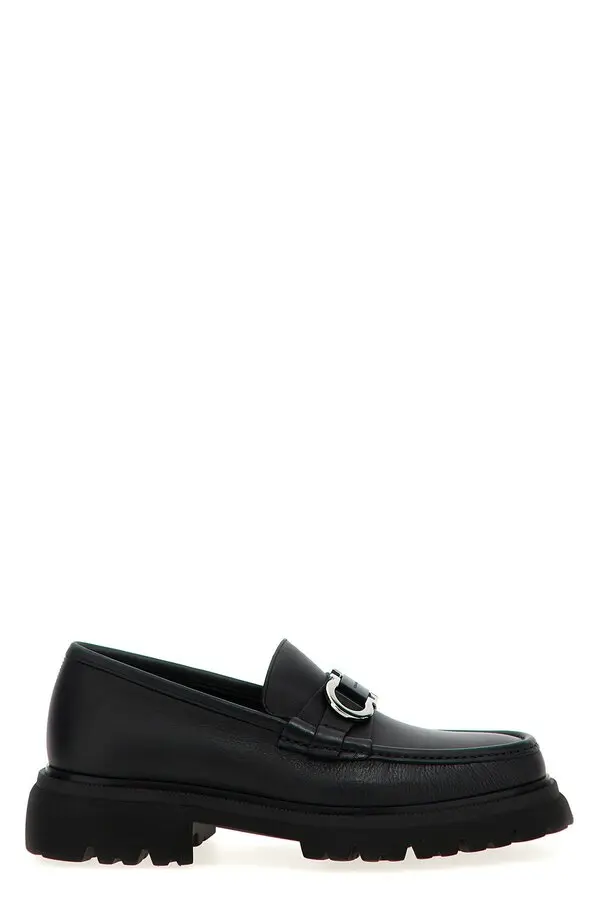 FERRAGAMO Cocoon' Loafers - Black