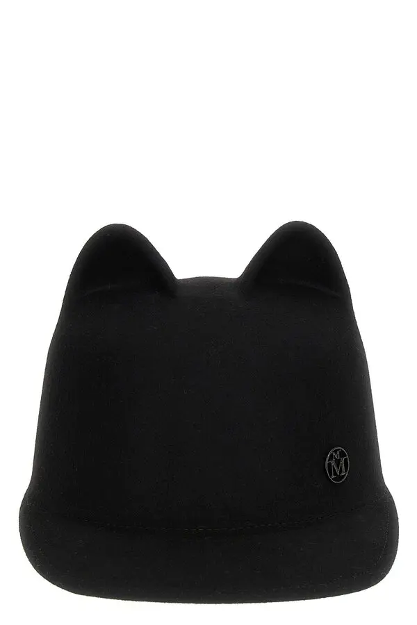 MAISON MICHEL Jamie' Hat - Black