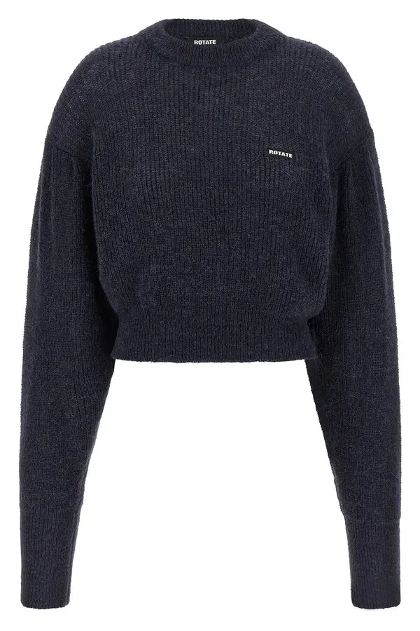 ROTATE BY BIRGER CHRISTENSEN Knit Puff' Sweater - Blue