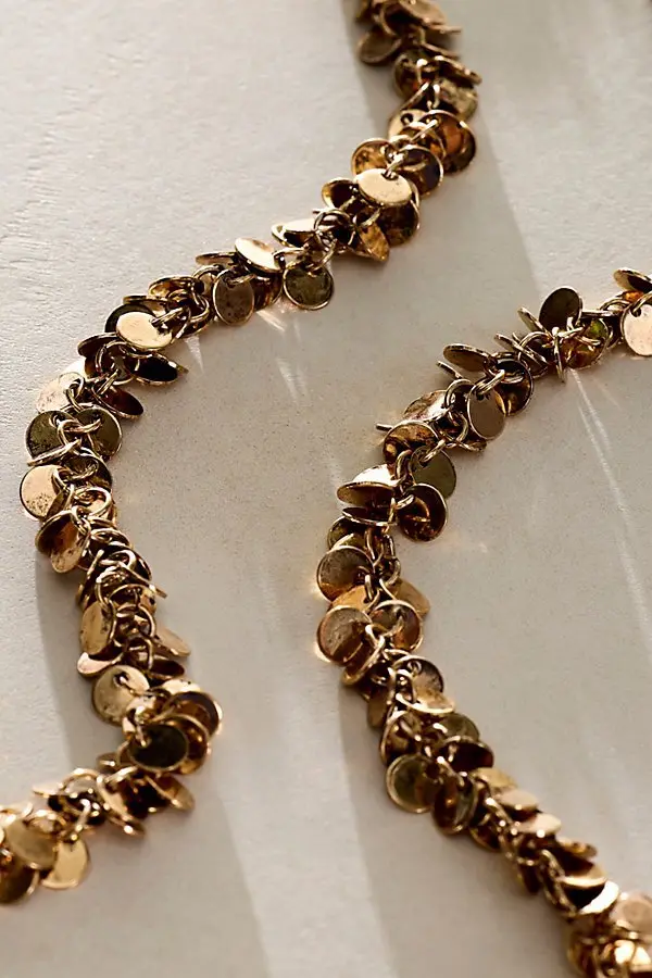 Free People Solana Waist Tie - Gold
