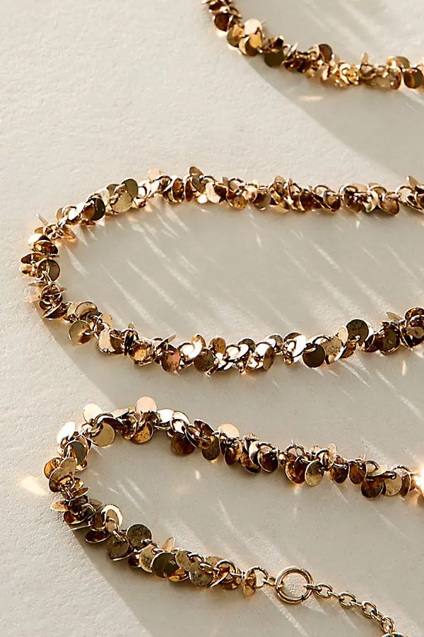 Free People Solana Waist Tie Necklace - Gold