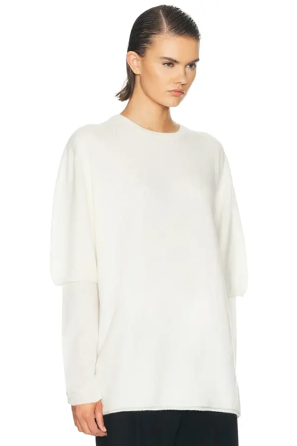 Nour Hammour Cobain Layered Knit Sweater