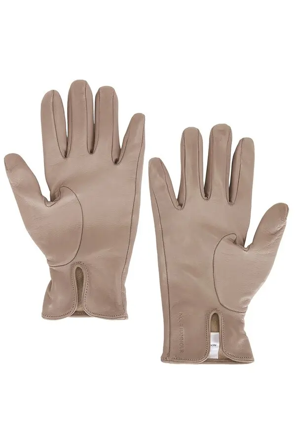 Nour Hammour Short Glove - Grey