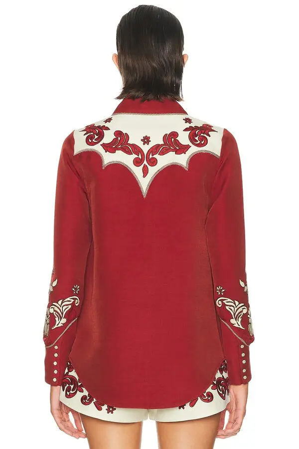 ALEMAIS Duke Embroidered Shirt